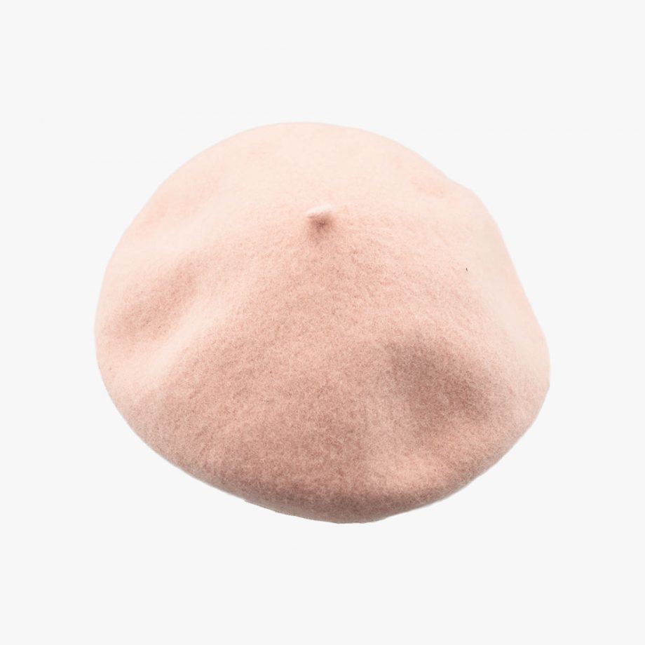 Elastic Pie Beret (Light Pink) - Need4 Hats